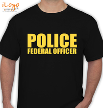 police-federal-officer Personalized Men's T-Shirt India