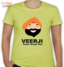 Veerji-Tussi-Great-ho Personalized Polo Shirt India