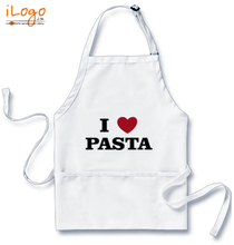 i-love-pasta Custom Printed Aprons India