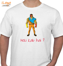 gabbar-holi Custom Men's Full Sleeves T-Shirt India