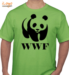 WWF-panda Personalized Men's T-Shirt at Best Price [Editable Design] India