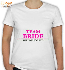 Team-bride-t-shirt-bride-to-be Women's R/N T-Shirt at Best Price ...